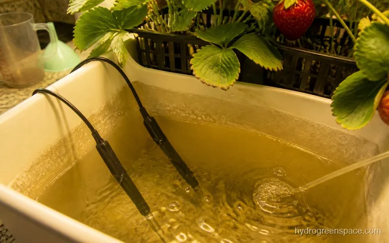 Hydroponic Strawberry Nutrient Solution: EC, pH & NPK